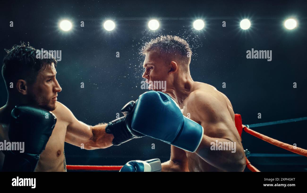 Cinematic intense male athlete hi-res stock photography and images - Alamy