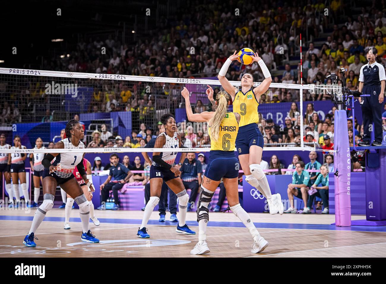 Paris, France. 05th Aug, 2024. Roberta Ratzke of Brazil during the ...