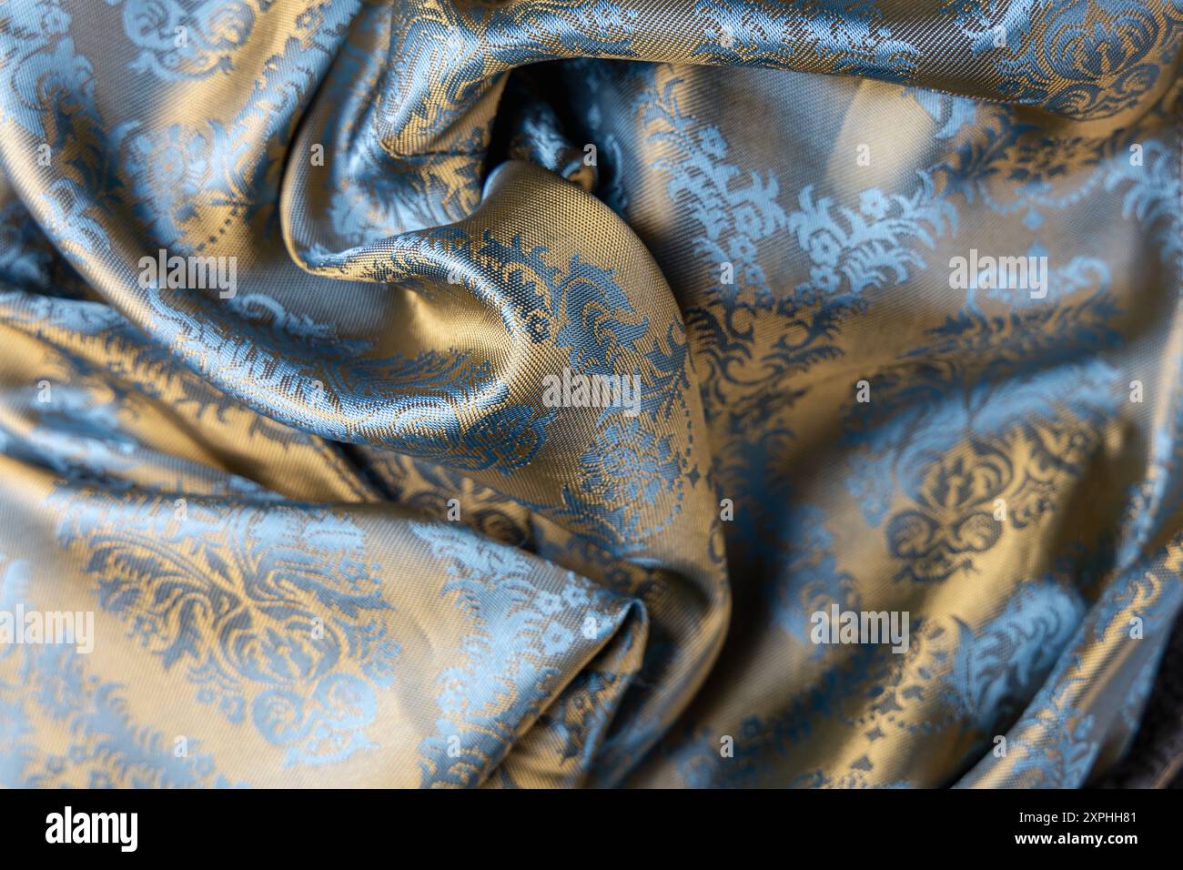 Textile background shiny silk texture with pattern. High quality photo ...