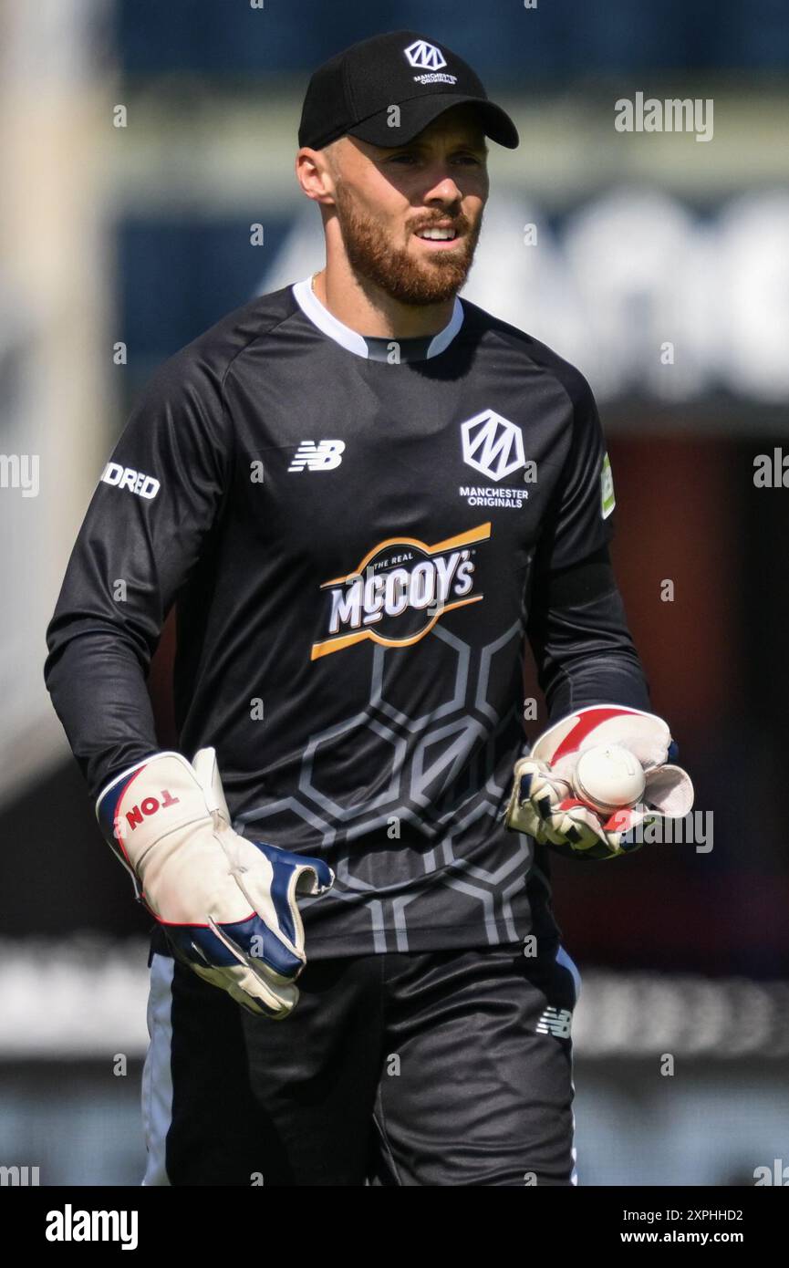 Phil Salt of Manchester Originals during the The Hundred match ...