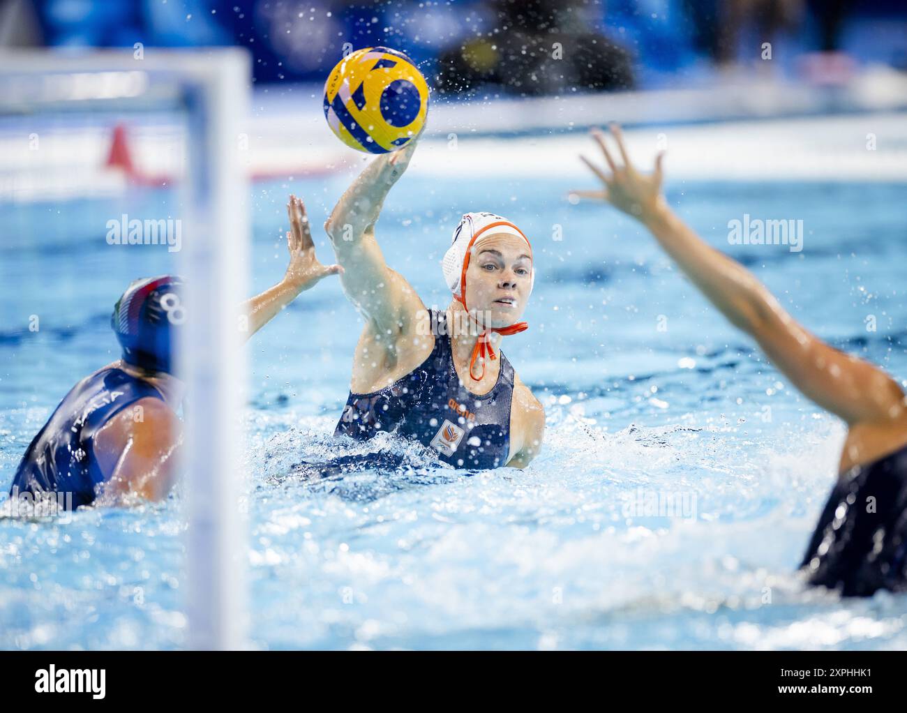 Paris, France. 06th Aug, 2024. PARIS - Dutch water polo player Bente ...