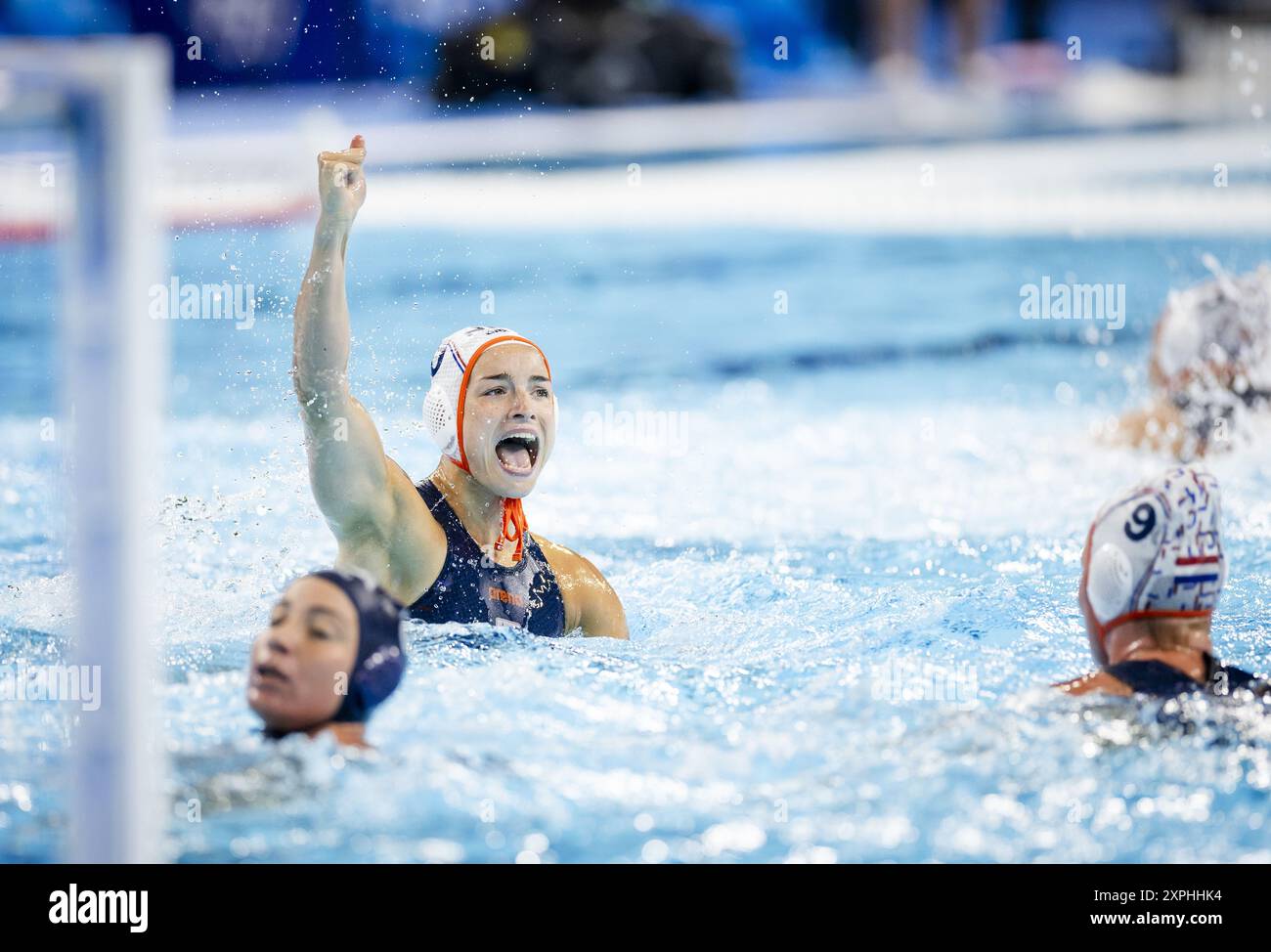 Paris, France. 06th Aug, 2024. PARIS - Dutch water polo player Lieke ...