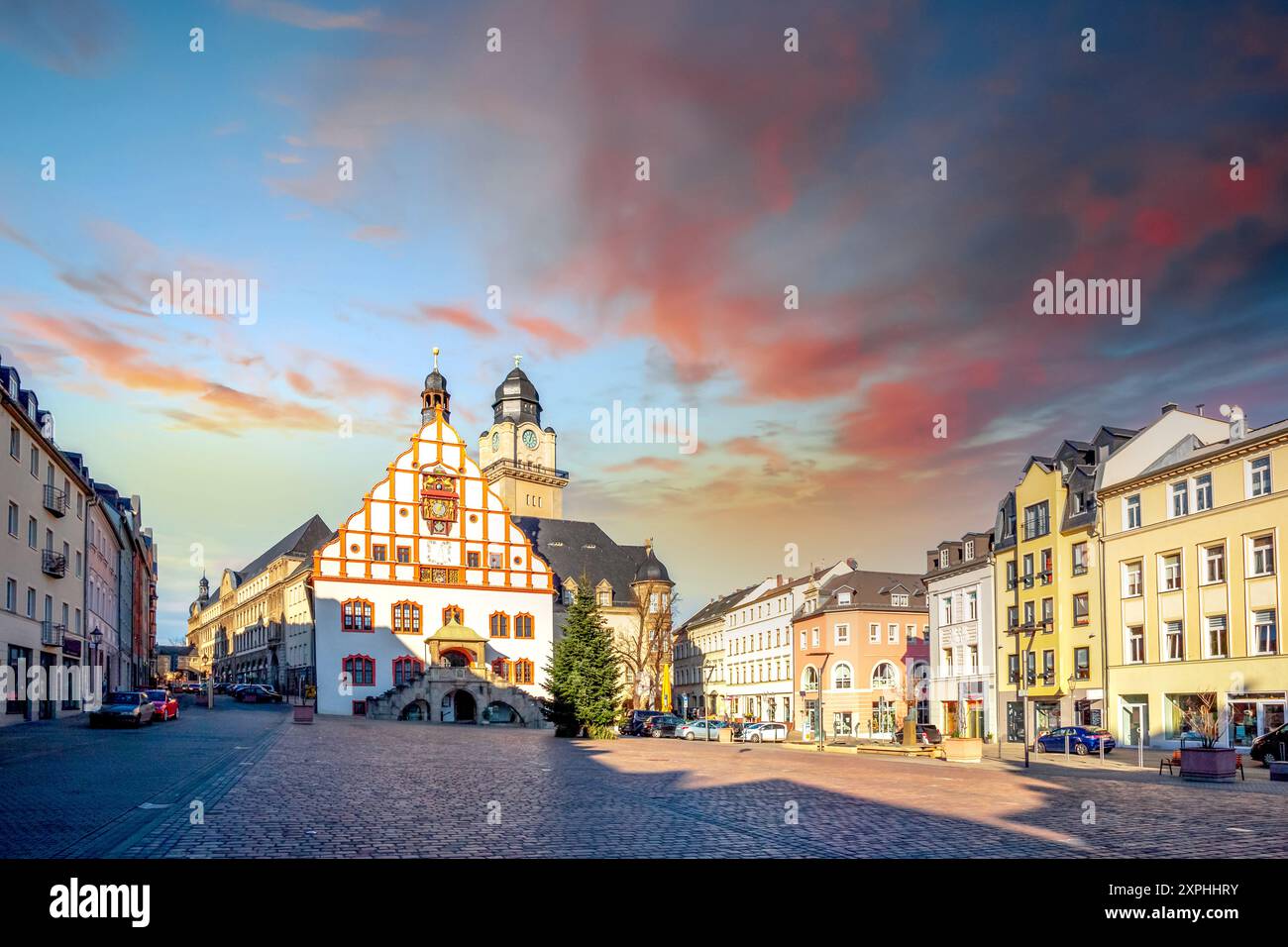 Old city of Plauen, Germany Stock Photo - Alamy