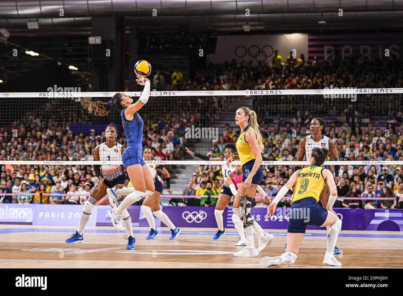 Paris, France. 05th Aug, 2024. Nyeme Costa of Brazil during the Women's ...