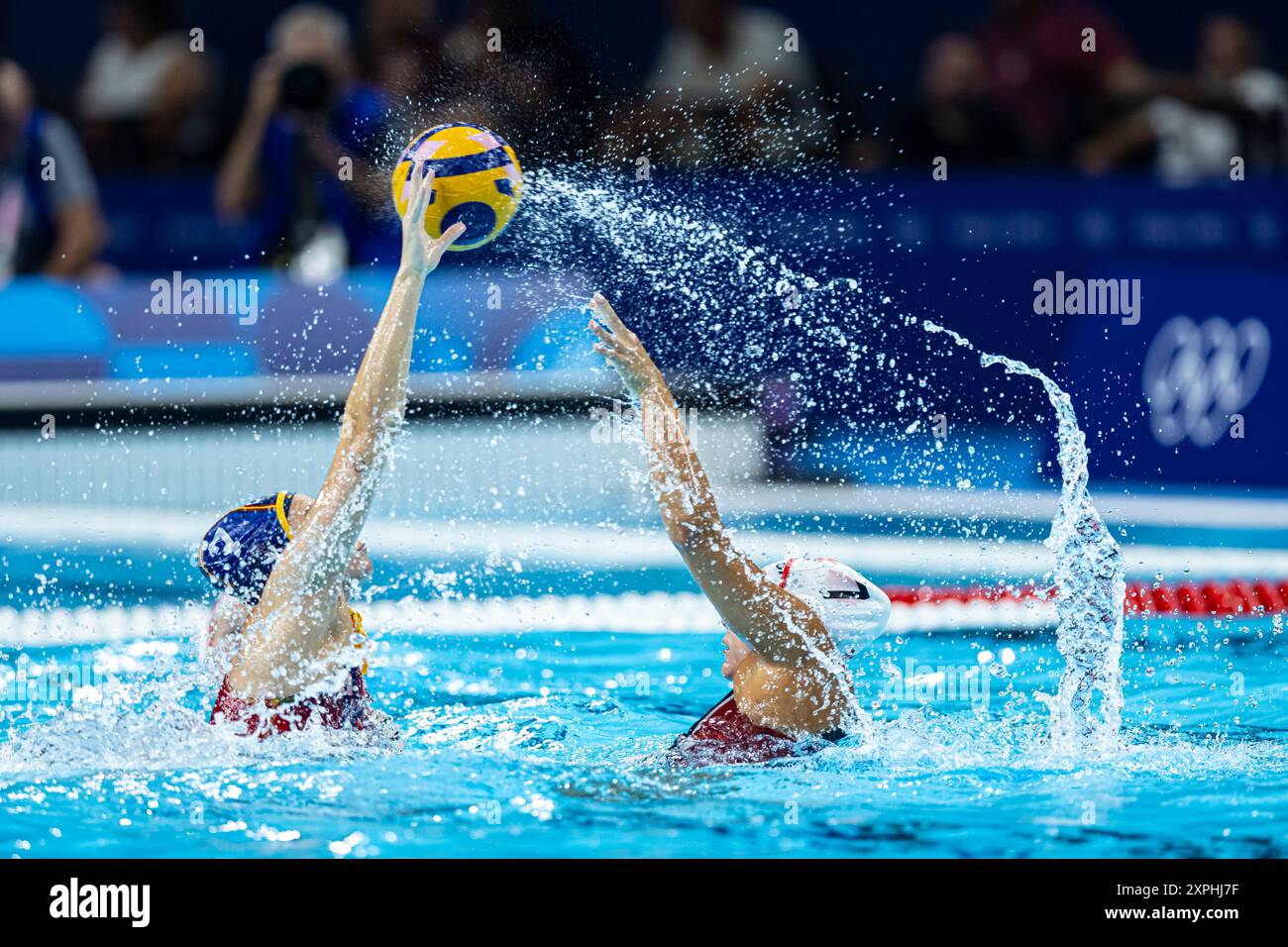Paris, France. 06th Aug, 2024. Olympic Games, women's water polo ...