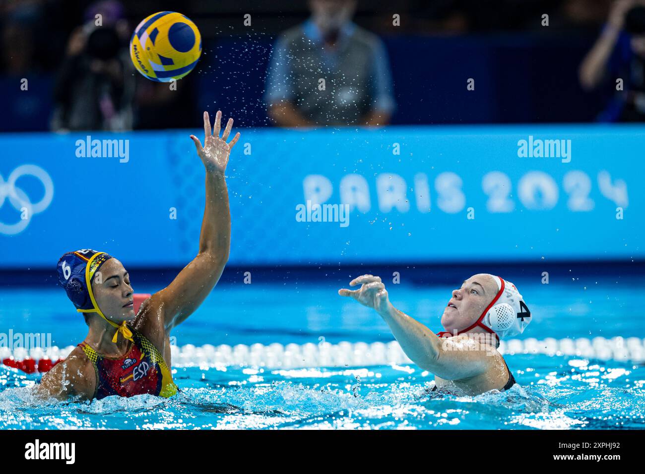 Paris, France. 06th Aug, 2024. Olympic Games, women's water polo ...