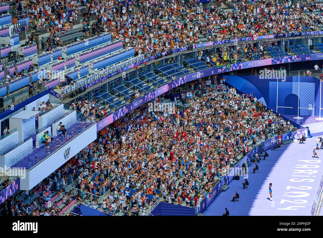 Paris, France. 06th Aug, 2024. Ryan Zeze of Team France celebrates ...