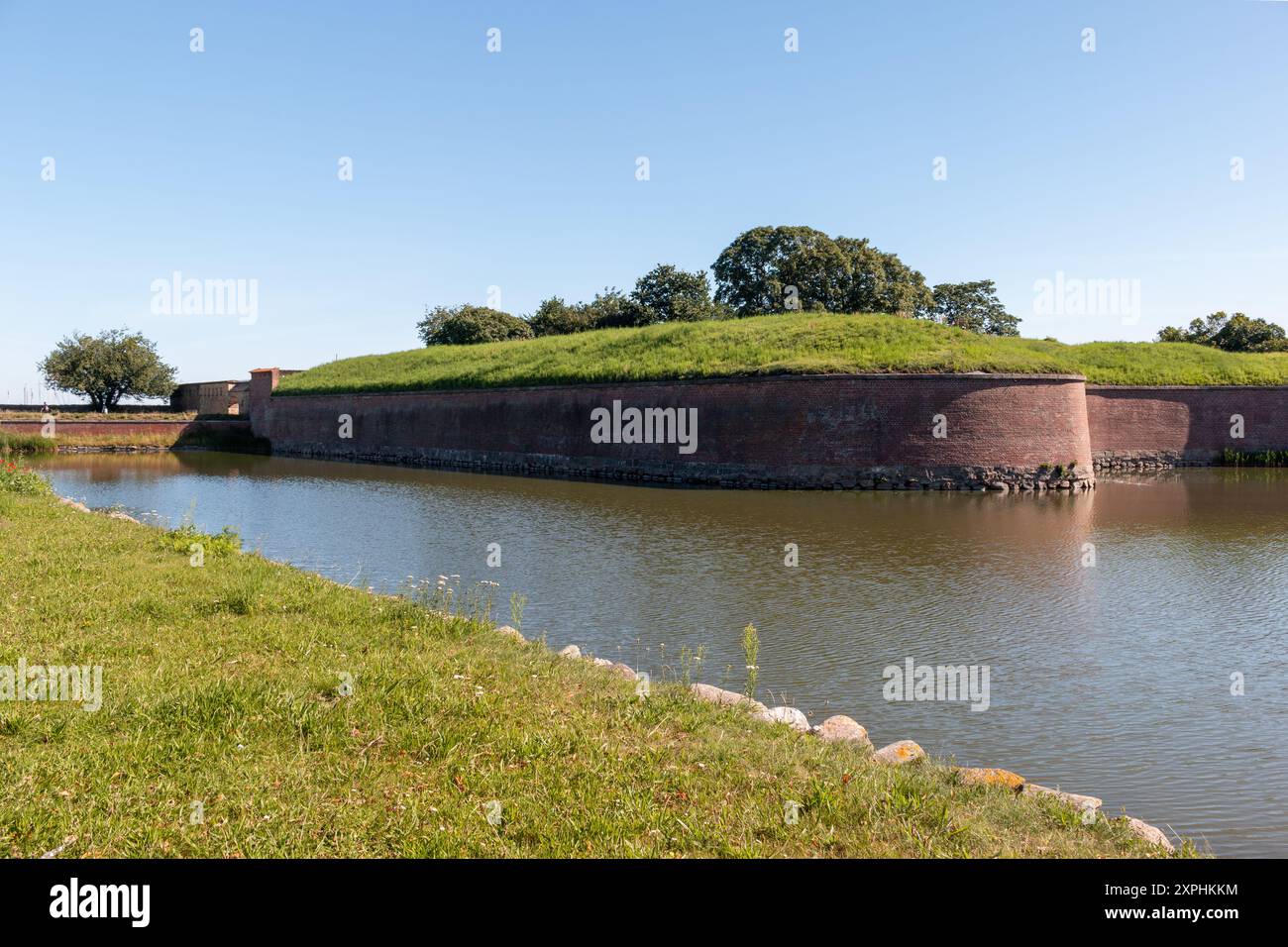 Fortifications around Kronborg castle, Denmark Stock Photo - Alamy