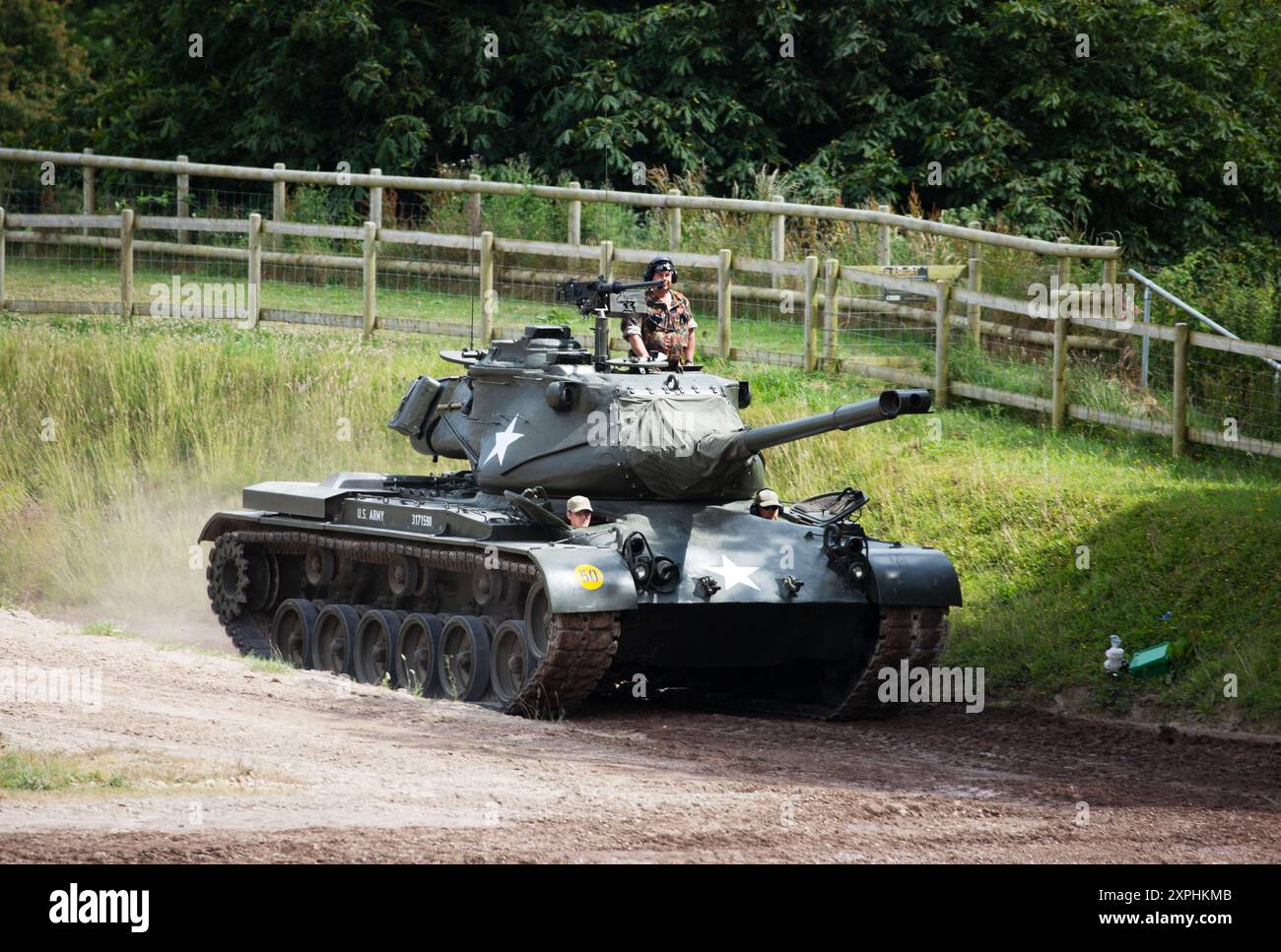 M47,Patton,Tank, Bovington, Dorset, Tankfeast 2024 Stock Photo - Alamy