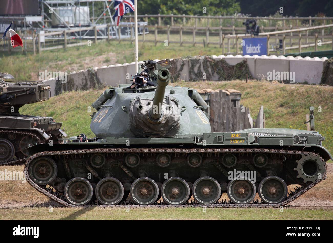 M47,Patton,Tank, Bovington, Dorset, Tankfeast 2024 Stock Photo - Alamy