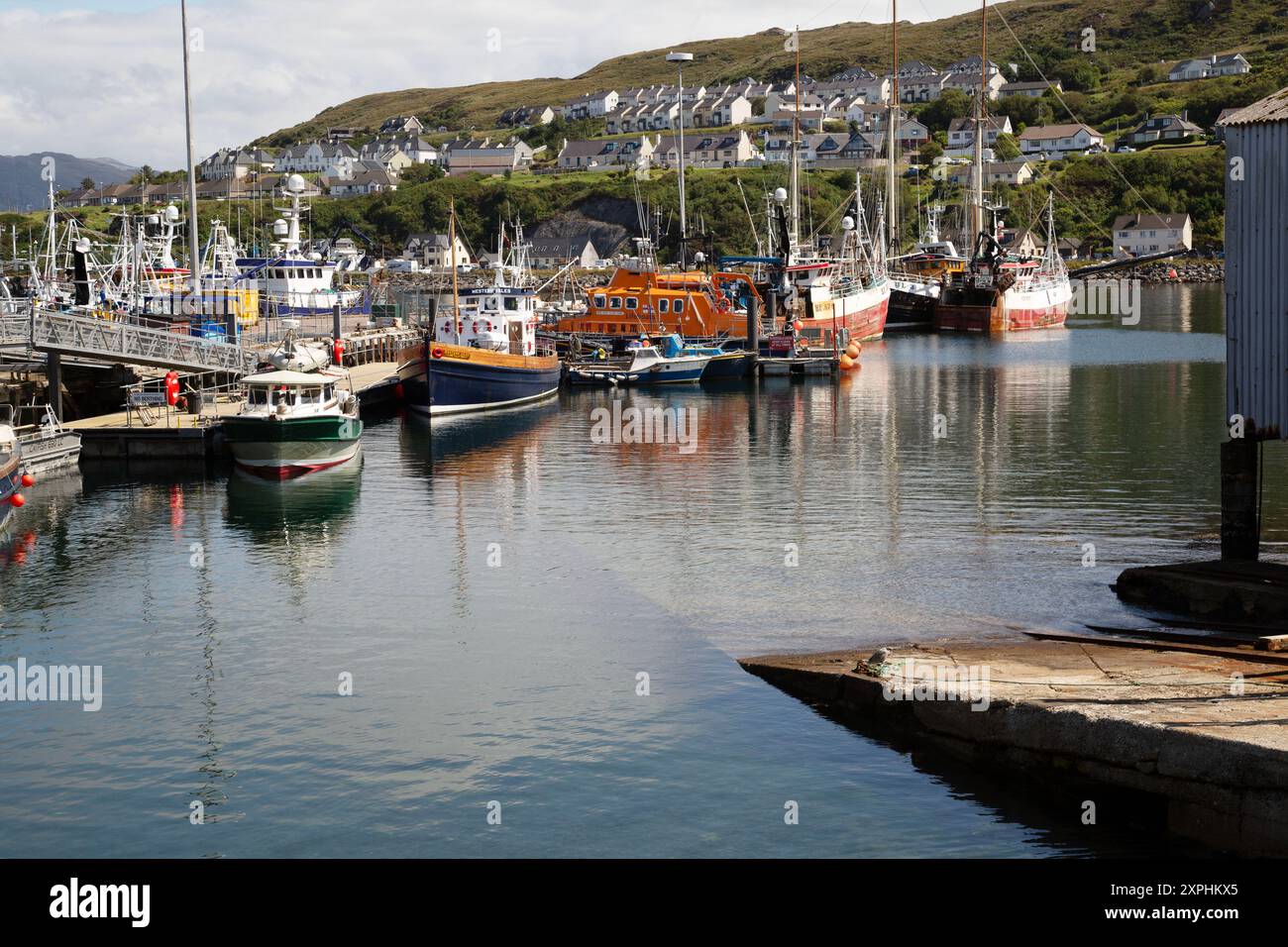Harbour, Mallaig a small town and port in Morar, on the west coast of ...