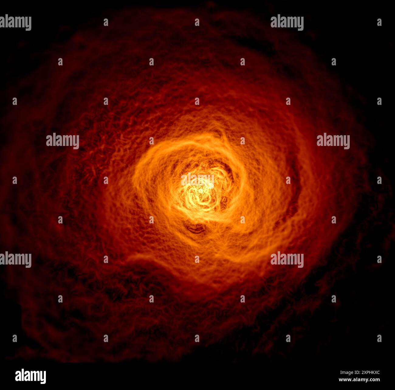 Gigantic Wave Discovered in Perseus Galaxy Cluster. A vast wave of hot ...