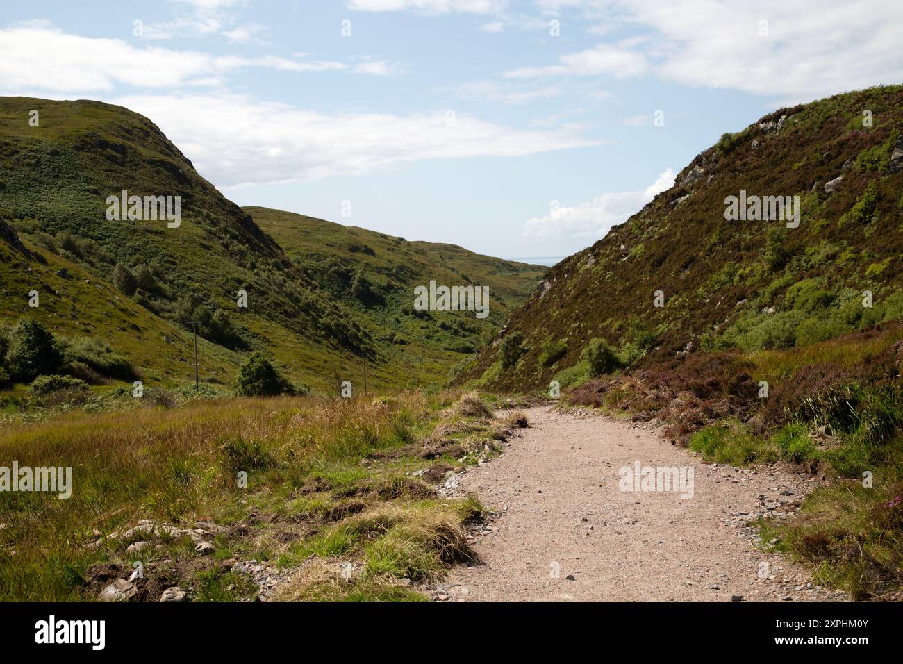 Circular walk, Mallaig a small town and port in Morar, on the west ...