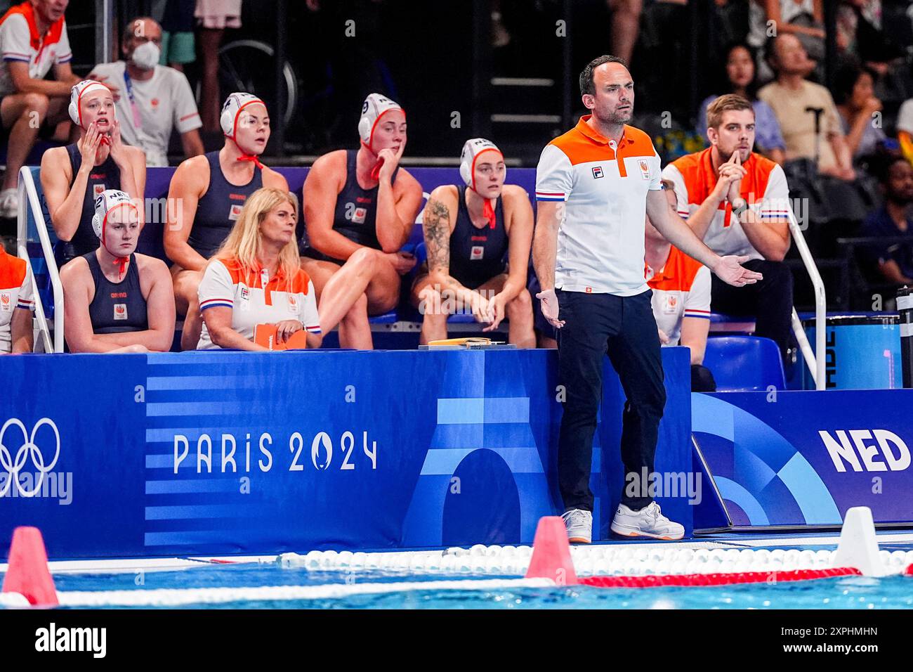 PARIS, FRANCE - AUGUST 6: Head Coach Eva Gre Doudesis of the ...