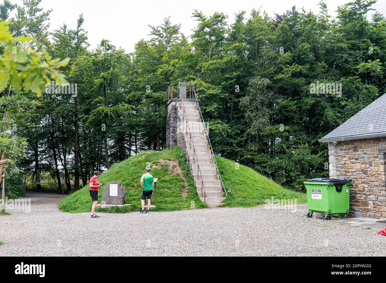 Signal de Botrange Belgique Belgie Belgium 31st July 2024 Hautes fagnes ...
