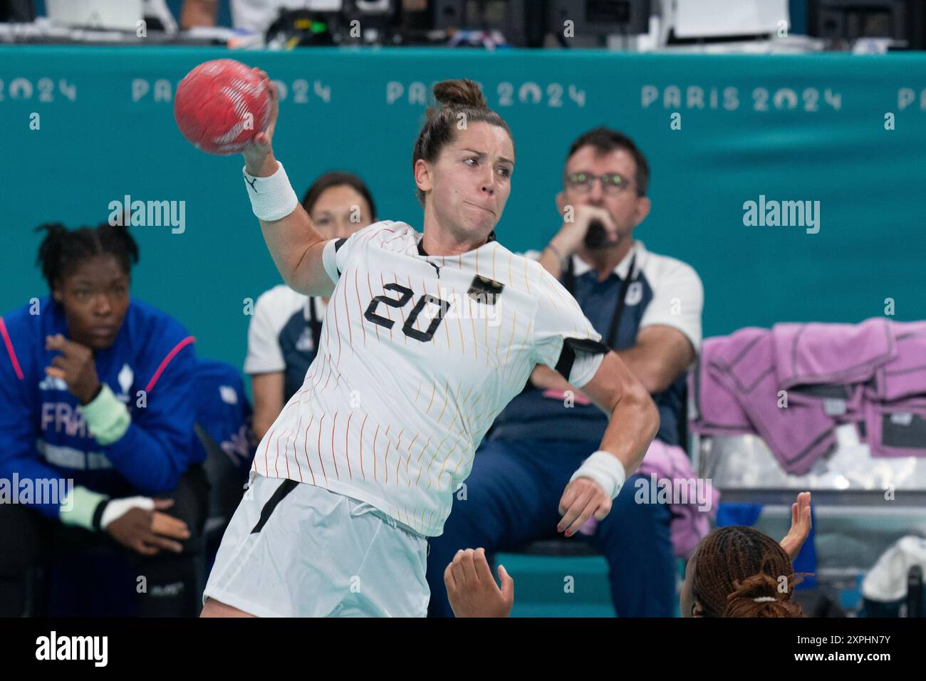 Lille, France. 06th Aug, 2024. LILLE, FRANCE - AUGUST 6: Emily Boelk of ...
