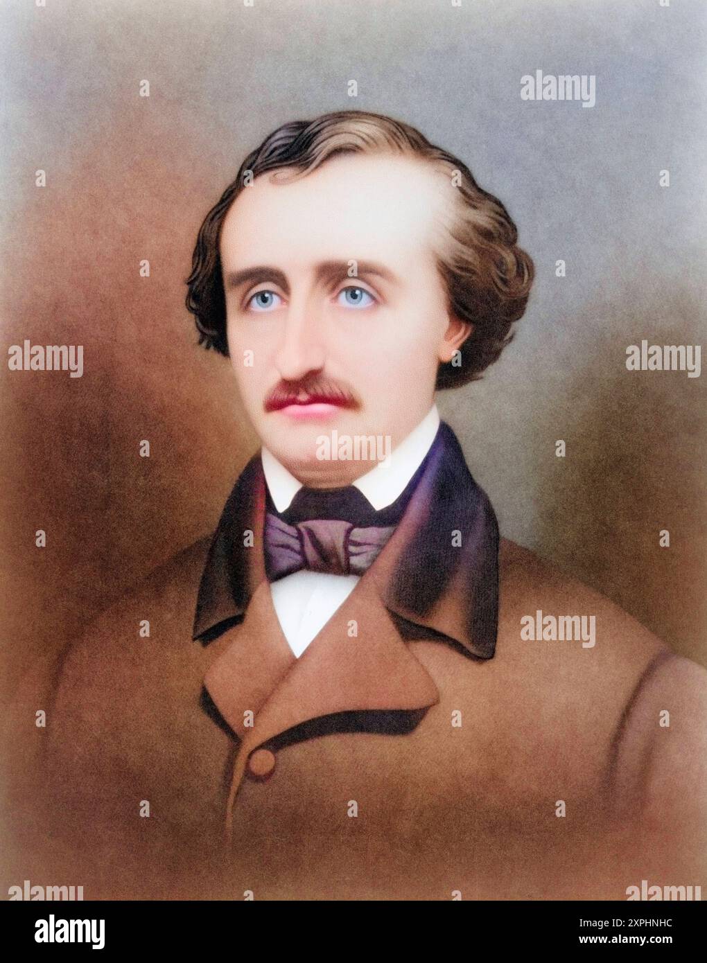 Edgar Allan Poe, 1809 bis 1849. Amerikanischer Schriftsteller. Nach ...