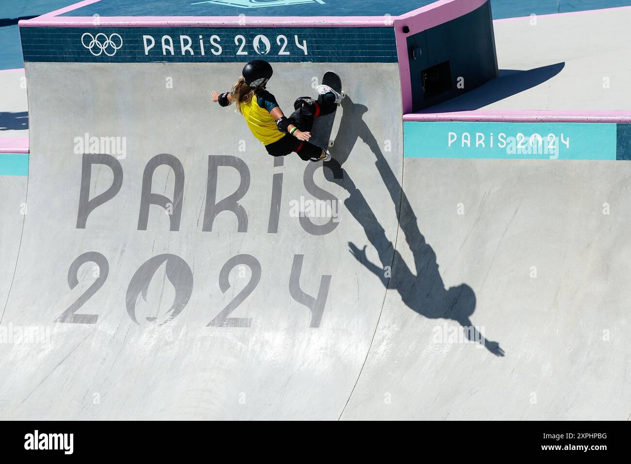 PARIS, FRANCE. 6th Aug, 2024. Ruby Trew of Team Australia in action ...
