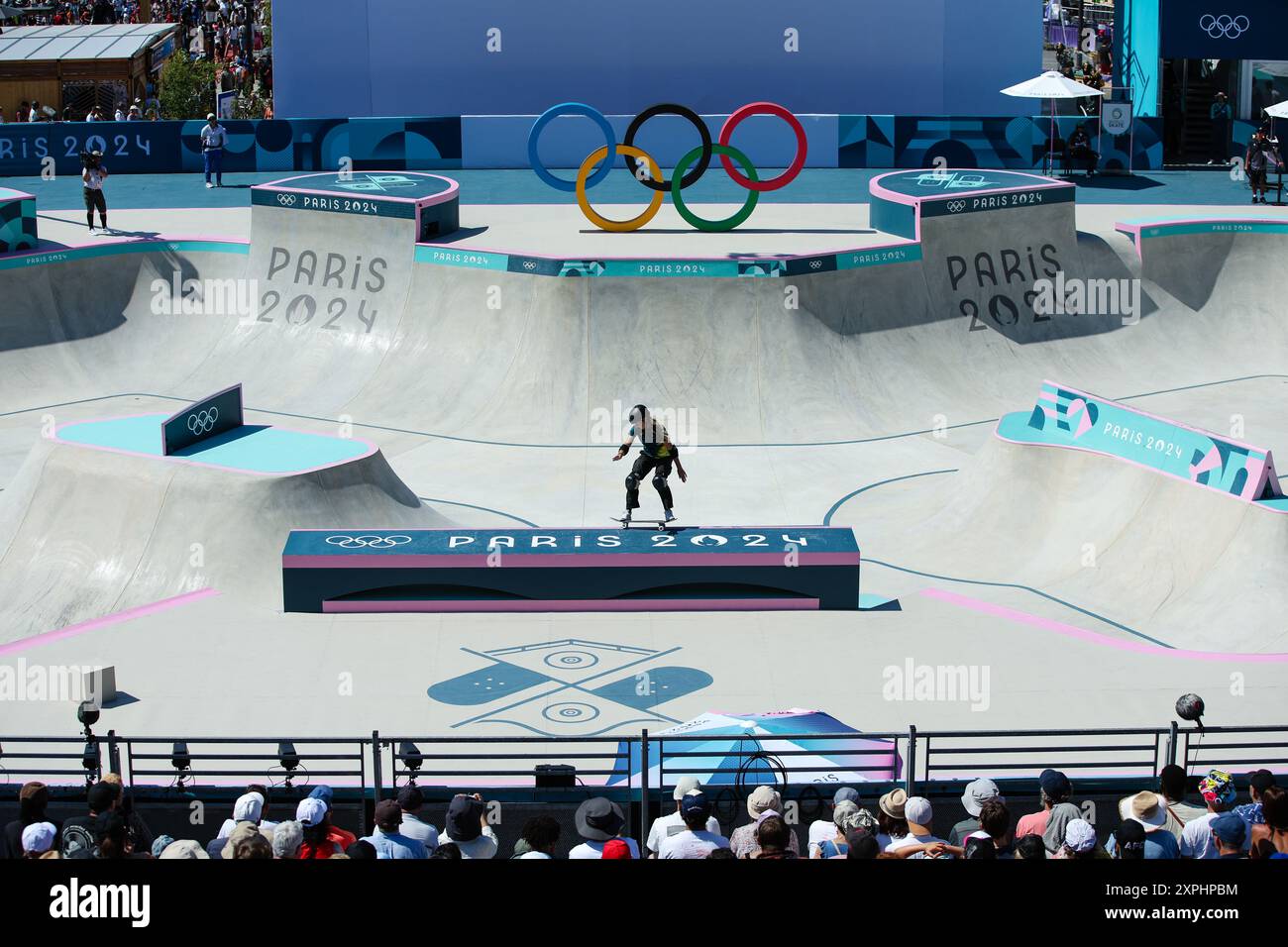 PARIS, FRANCE. 6th Aug, 2024. Ruby Trew of Team Australia in action ...