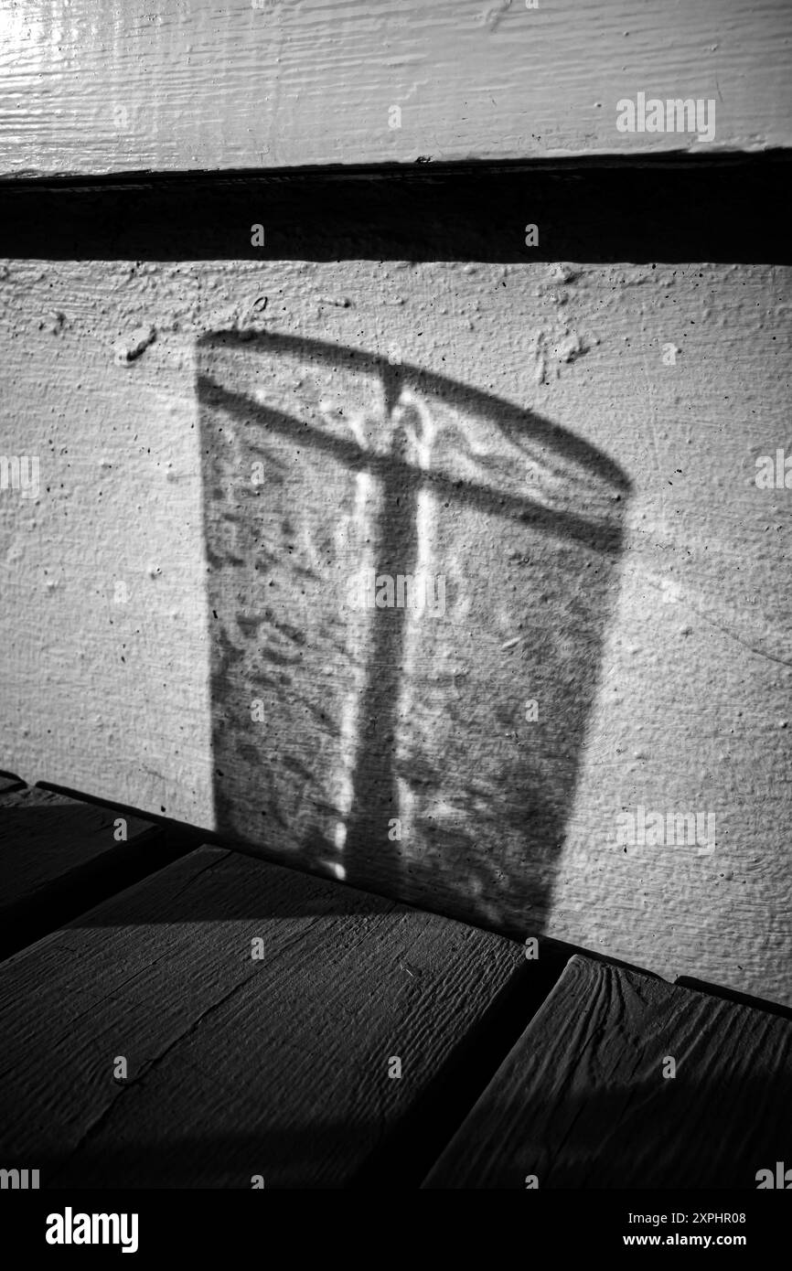 Creative shadow pattern Black and White Stock Photos & Images - Alamy