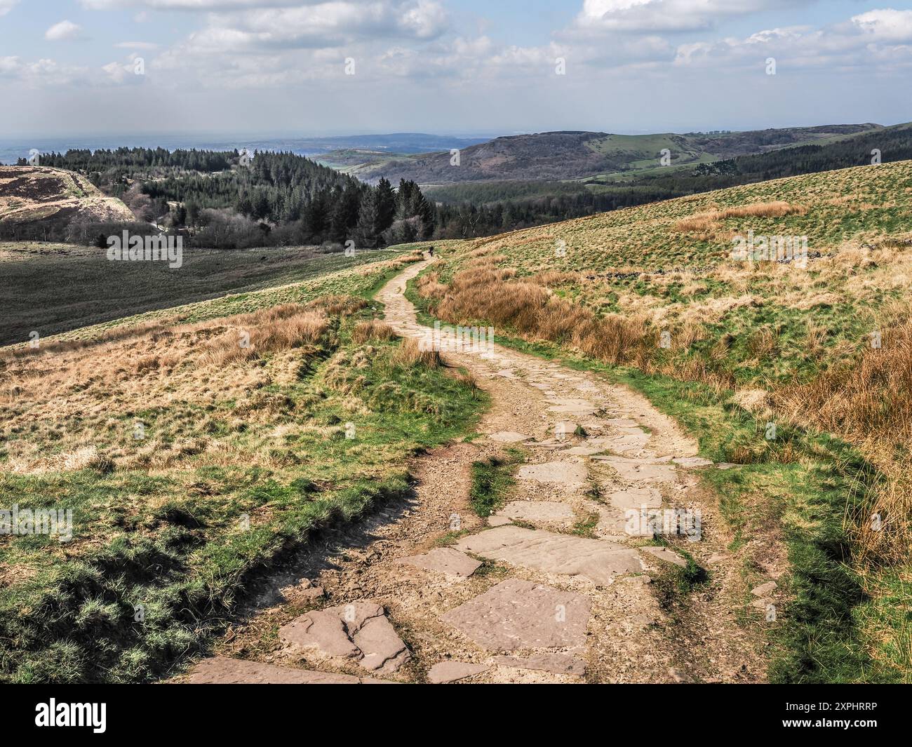 The Path to Shutlingsloe, Macclesfield Forest, Cheshire Stock Photo - Alamy