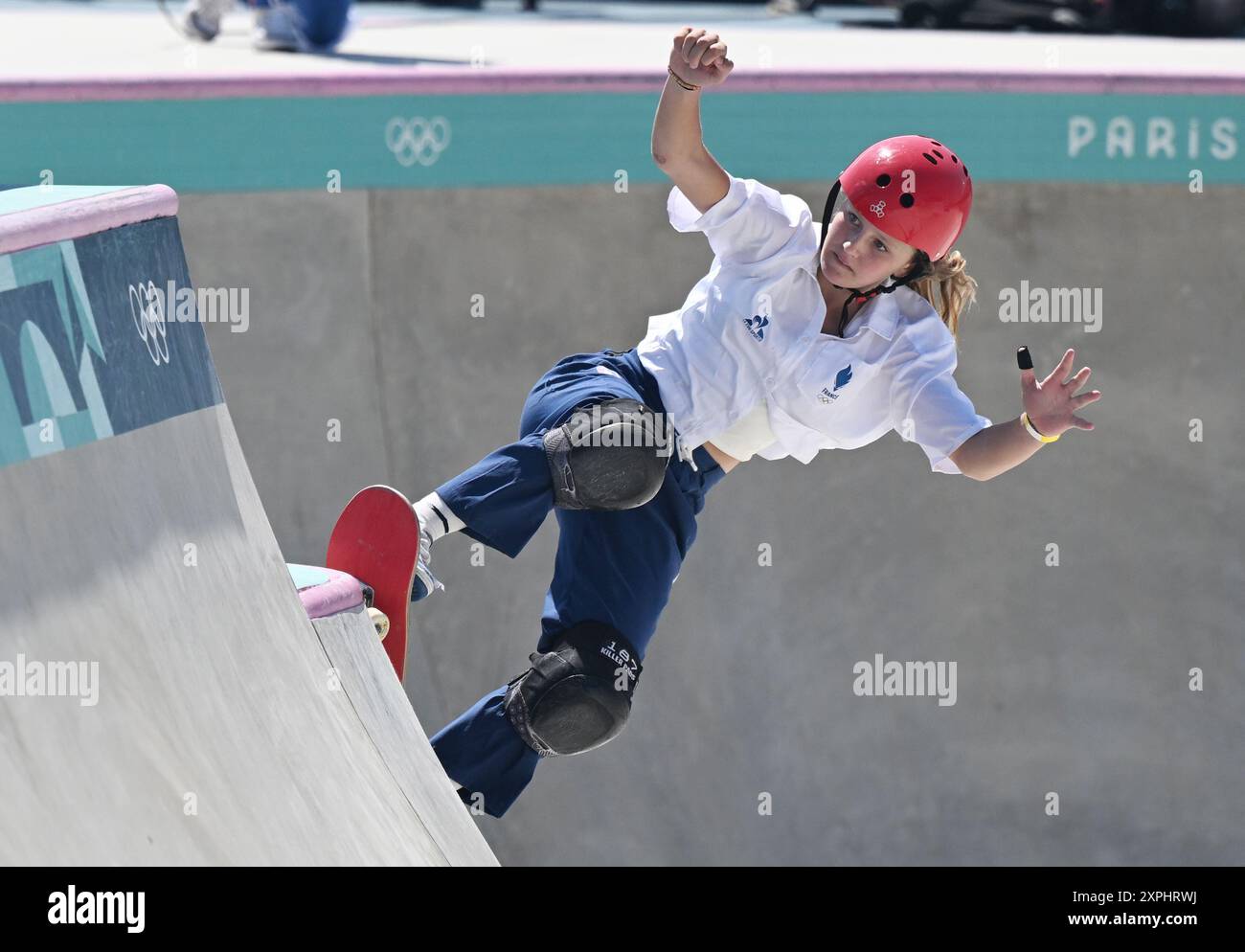 Paris, France. 6th Aug, 2024. Nana Taboulet of France competes during ...