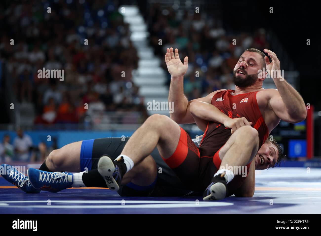 August 6, 2024, Paris, Ile de France, France: Abubakar Khaslakhanau ...