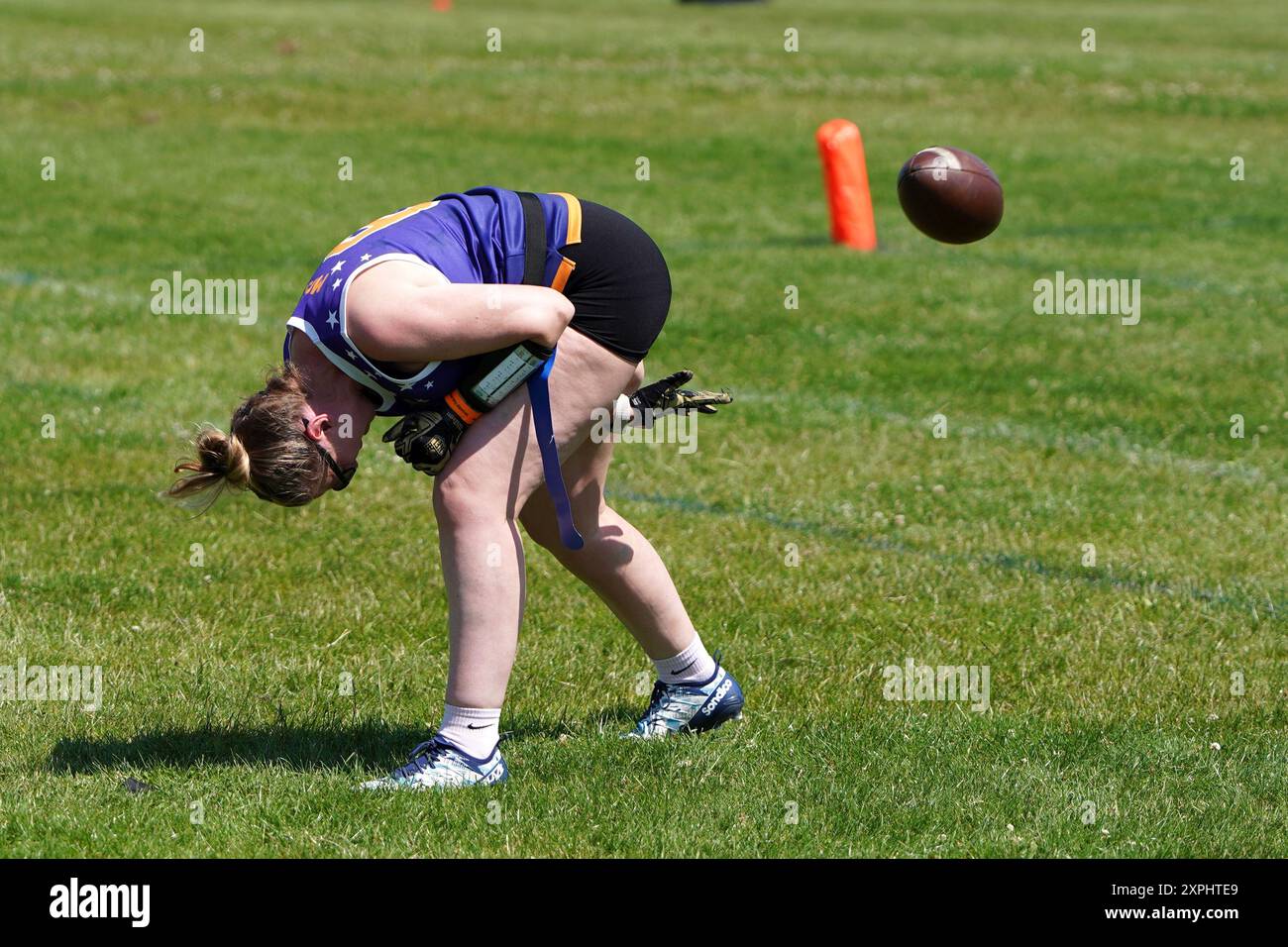 Flag football snap hi-res stock photography and images - Alamy