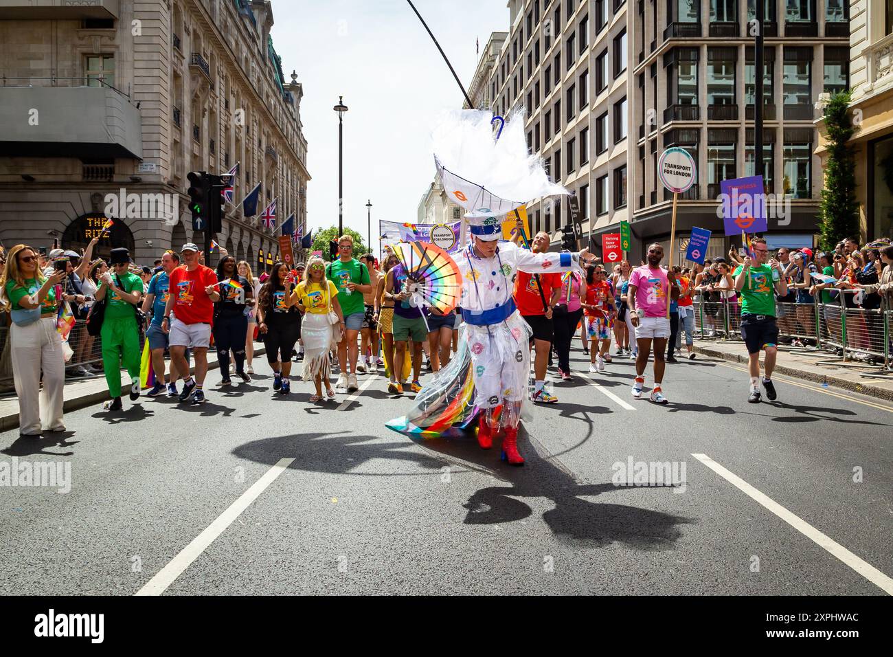 The Independent marching in Pride In London Parade- June 29th 2024 ...
