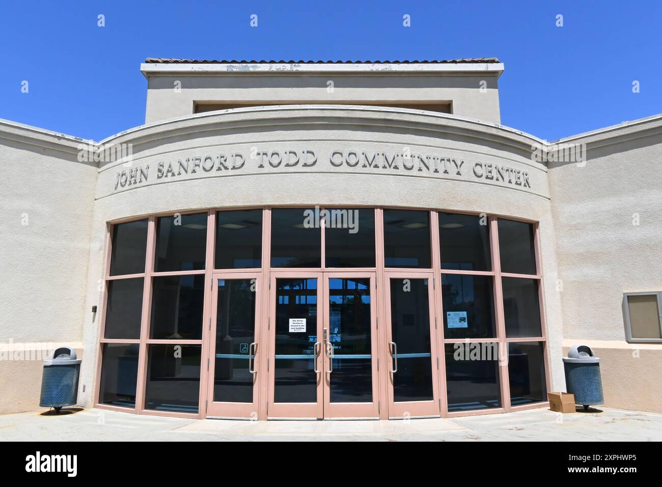 LAKEWOOD, CALIFORNIA - 28 JULY 2024: The John Sanford Todd Community ...
