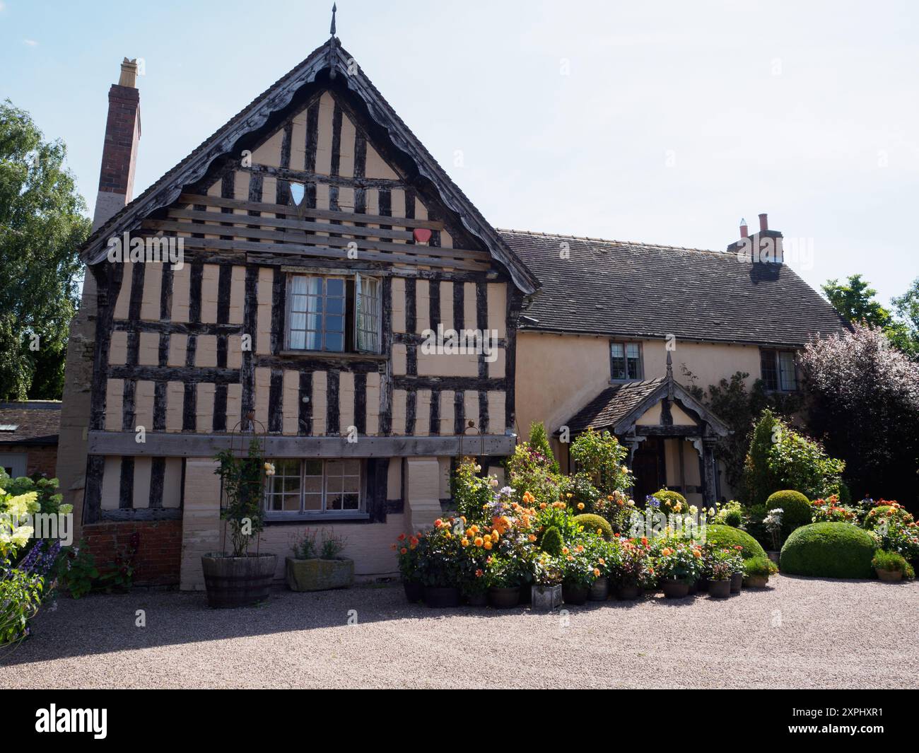 Wollerton Old Hall Stock Photo - Alamy
