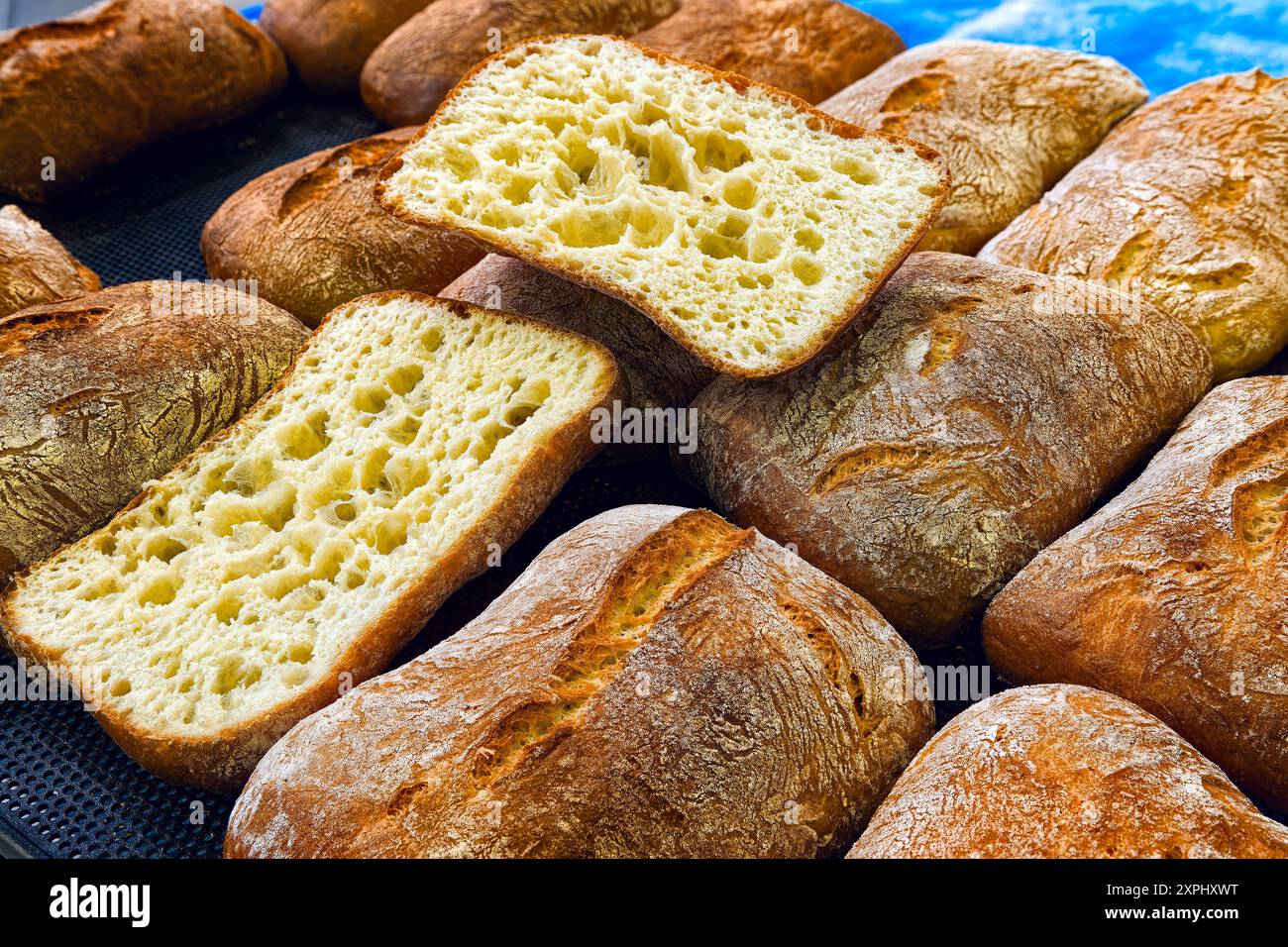 Crunchy ciabatta hi-res stock photography and images - Alamy