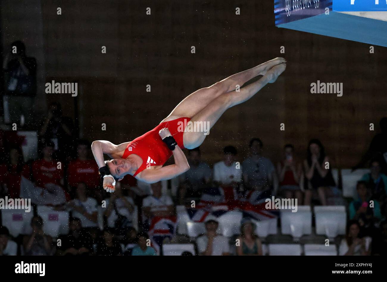 Paris, France. 06th Aug, 2024. Paris Olympics: DIVING - Women's 10 ...