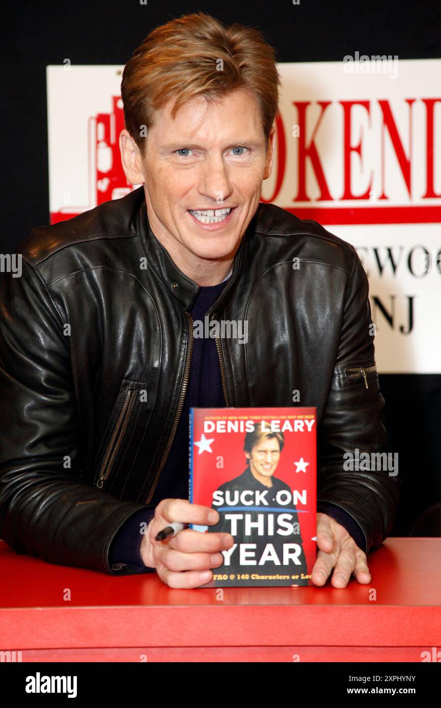 Denis Leary pictured at his book signing for Suck on This Year at ...
