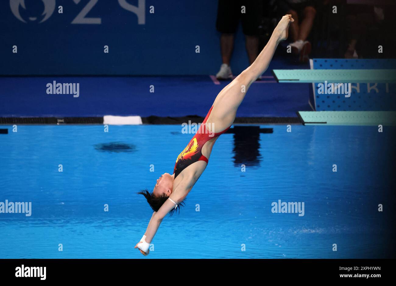 Paris, France. 06th Aug, 2024. Paris Olympics: DIVING - Women's 10 ...