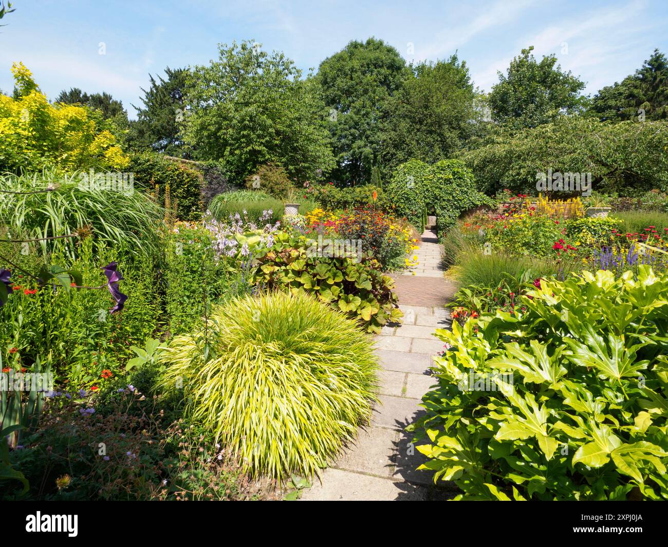 Exotic appearance Wollerton Old Hall Stock Photo - Alamy
