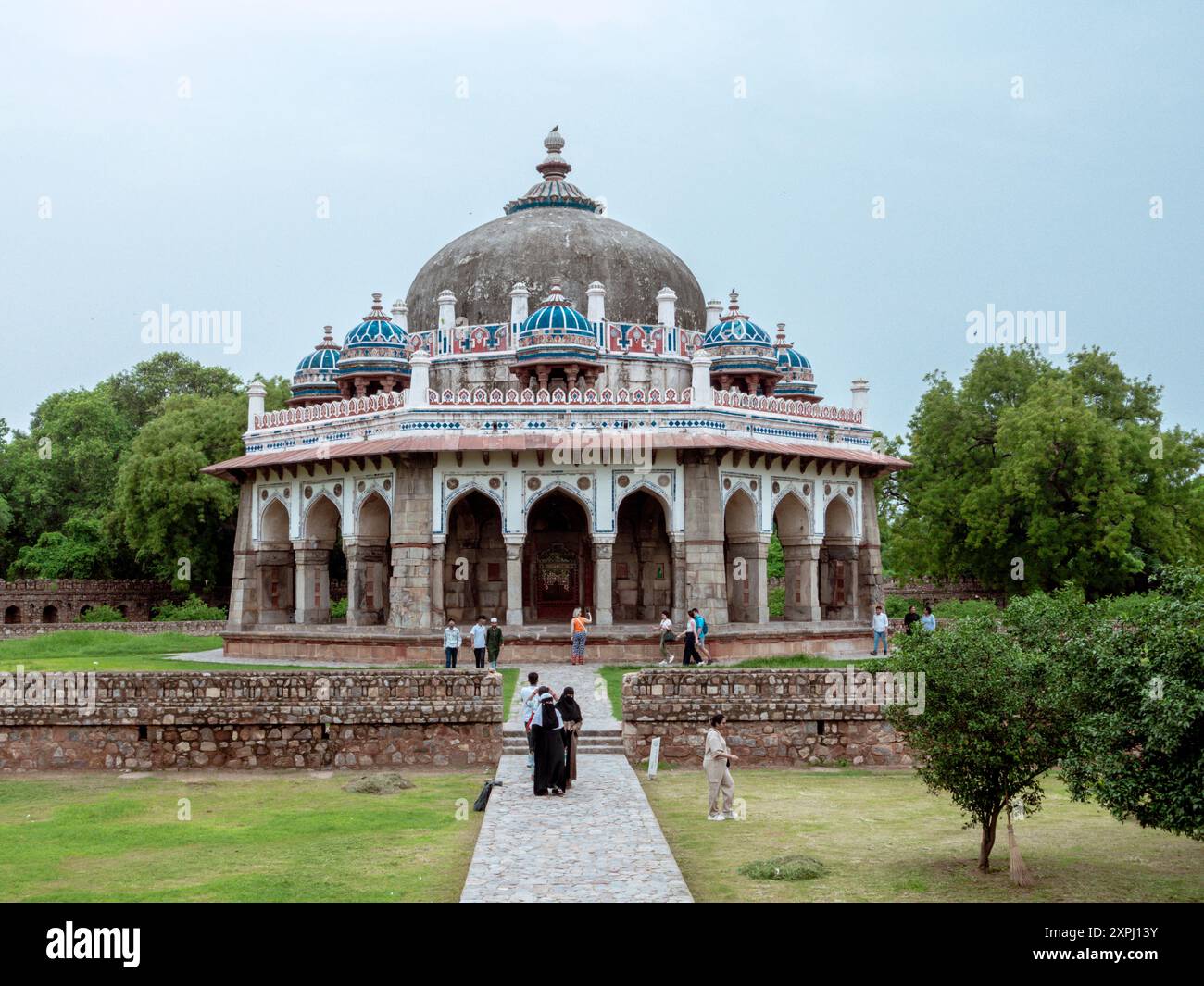 Tomb of Isa Khan in the Humayun’s Tomb Complex (Delhi/India Stock Photo ...