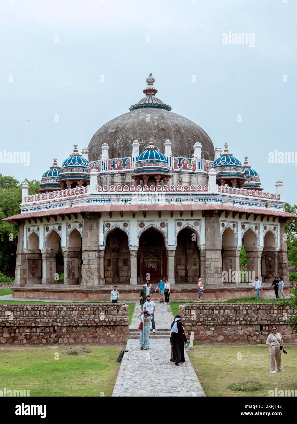 Tomb of Isa Khan in the Humayun’s Tomb Complex (Delhi/India Stock Photo ...