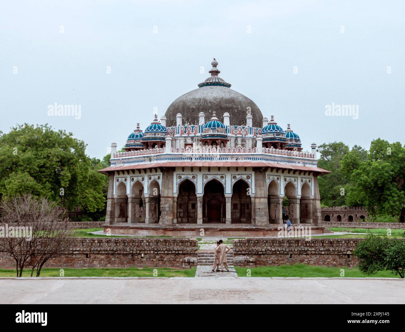 Tomb of Isa Khan in the Humayun’s Tomb Complex (Delhi/India Stock Photo ...