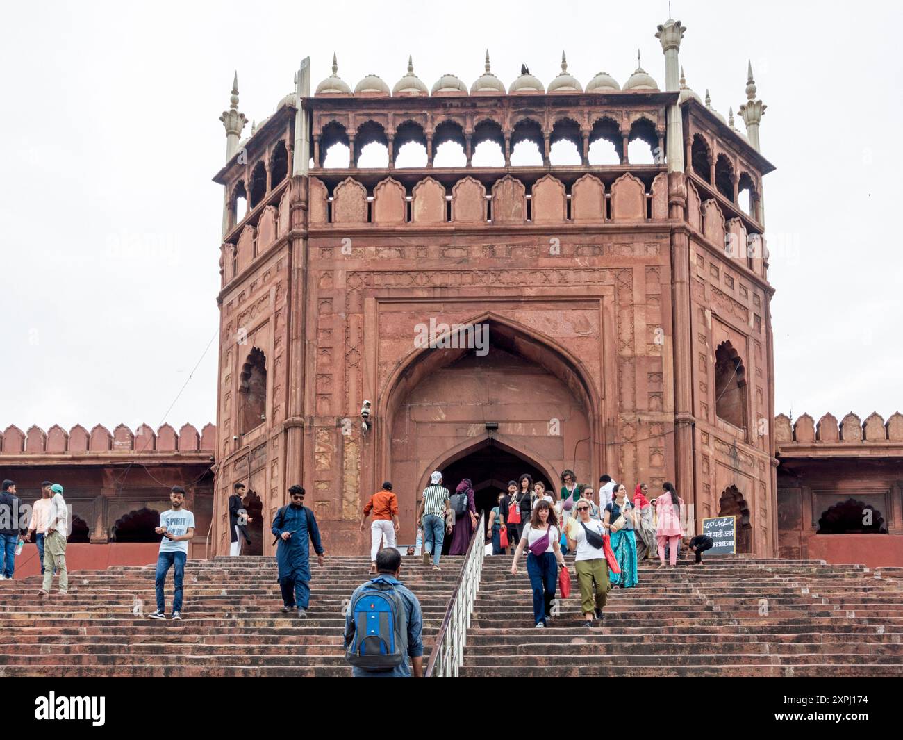 Jama Masjid mosque in Delhi/India Stock Photo - Alamy