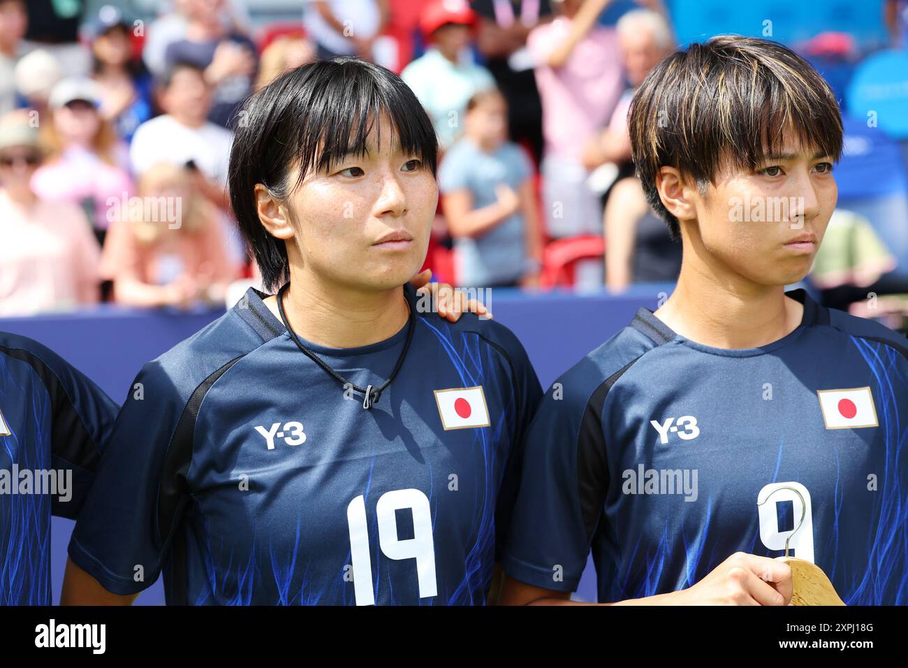 Paris, France. 3rd Aug, 2024. (L to R) Remina Chiba, Riko Ueki (JPN ...
