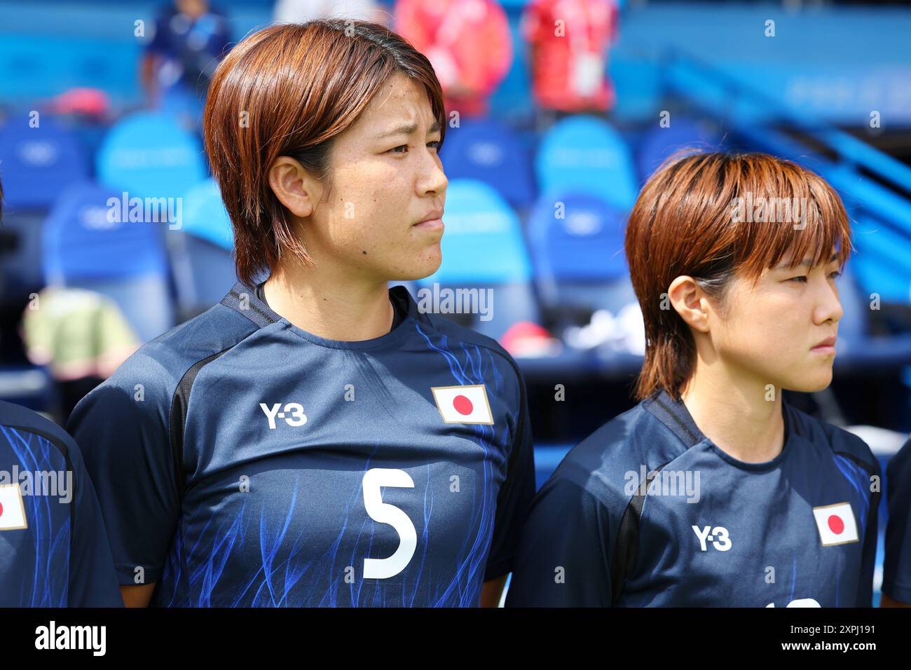Paris, France. 3rd Aug, 2024. (L to R) Hana Takahashi, Honoka Hayashi ...
