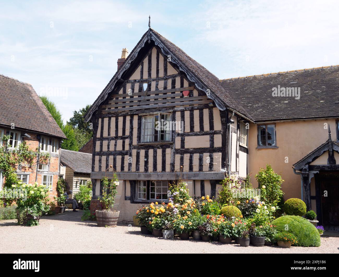 Wollerton Old Hall Stock Photo - Alamy