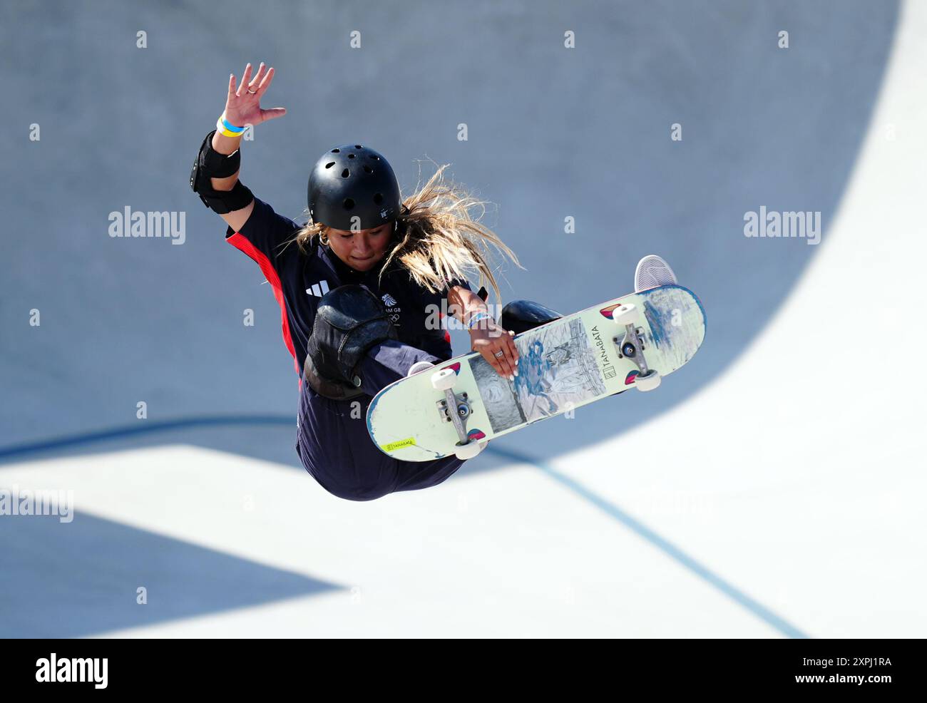 Great Britain's Sky Brown during the Women's Park Final at La Concorde ...