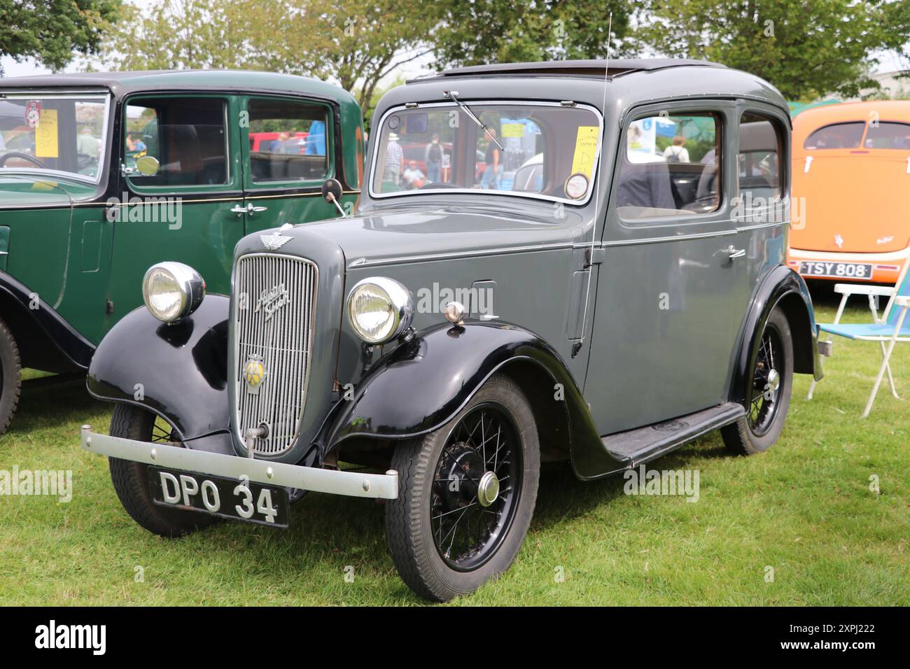 AUSTIN RUBY SALOON CAR OF 1937 Stock Photo - Alamy