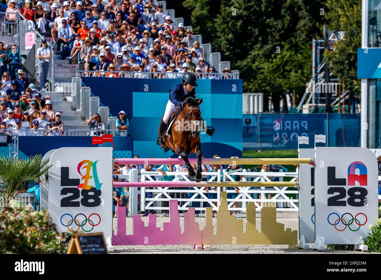 Equestrian Jumping Individual Final Jump-Off during the Olympic Games ...