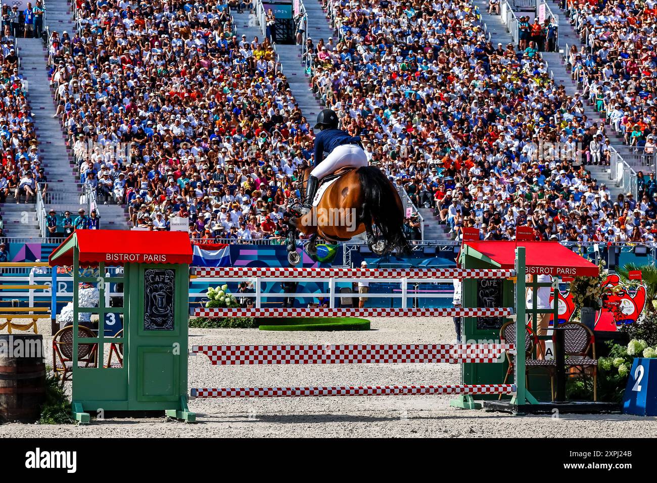 Equestrian Jumping Individual Final Jump-Off during the Olympic Games ...