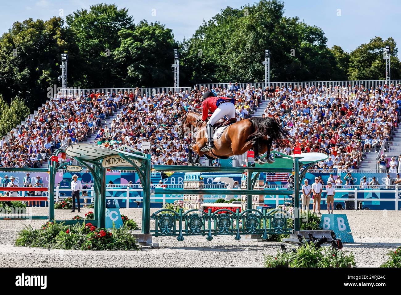 COOK Karl of USA Equestrian Jumping Individual Final Jump-Off during ...