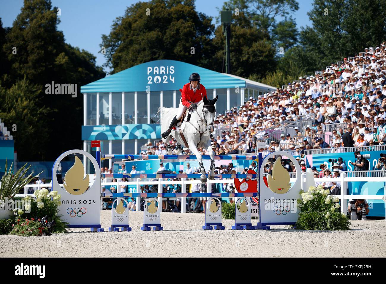 Equestrian Jumping Individual Final Jump-Off during the Olympic Games ...