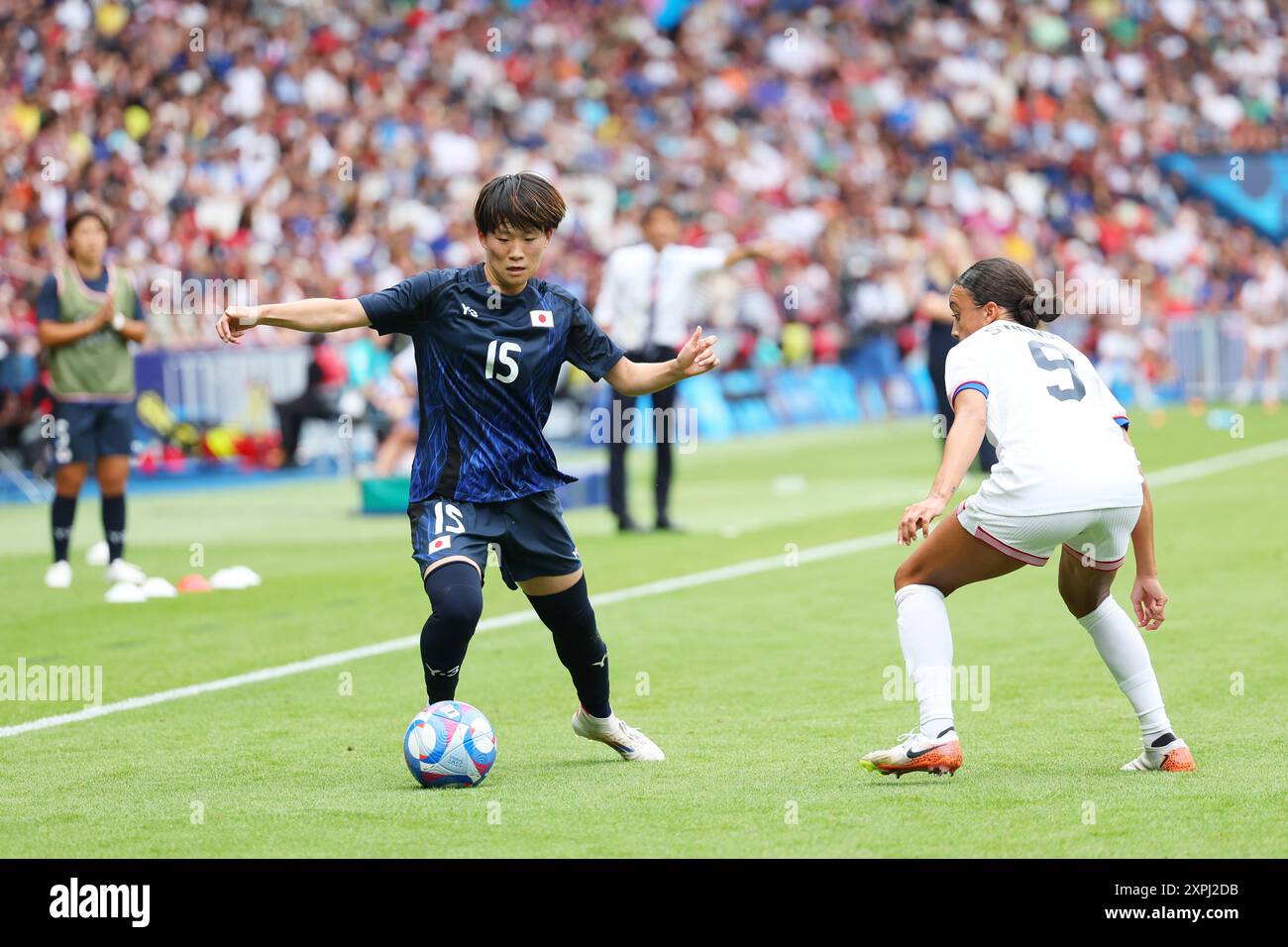 Paris, France. 3rd Aug, 2024. Aoba Fujino (JPN) Football/Soccer : Women ...